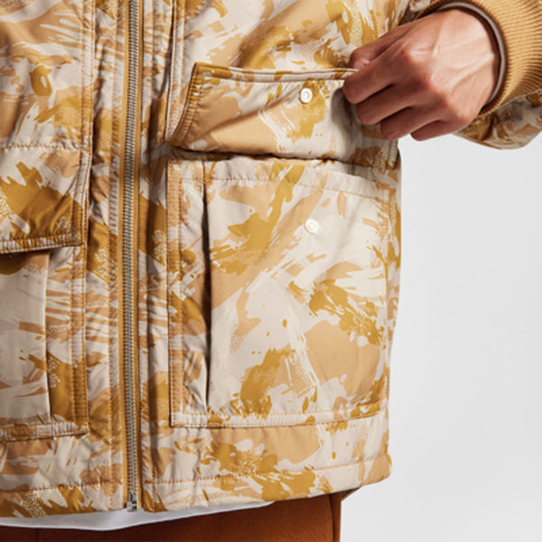 Converse Utility Jacket Trek Tan Paint Camo - Orchard Skateshop