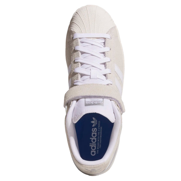 adidas Pro Shell ADV White/Silver - Orchard Skateshop