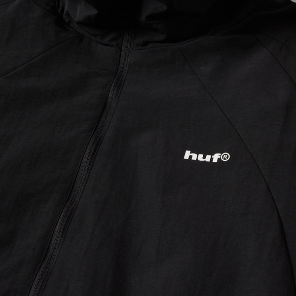 Huf All Caps Shell Jacket Black - Orchard Skateshop