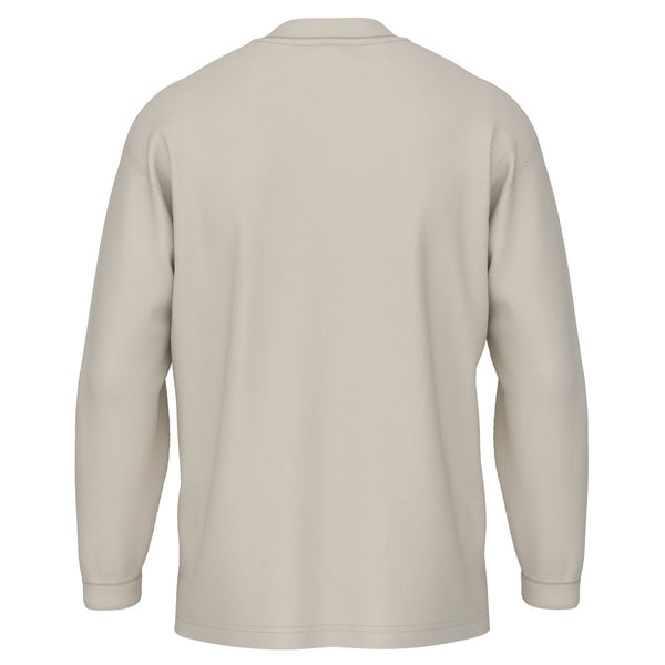 New Balance Numeric Waffle Knit Henley Oat Heather - Orchard Skateshop