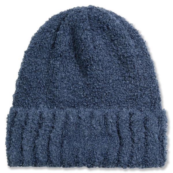 Polar Skate Co. Fluff Beanie Blue Melange - Orchard Skateshop