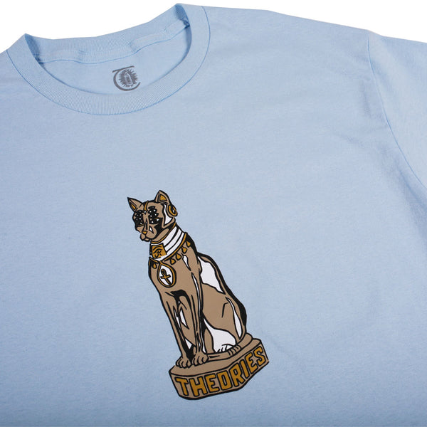 Theories Cat Goddess Tee Light Blue - Orchard Skateshop
