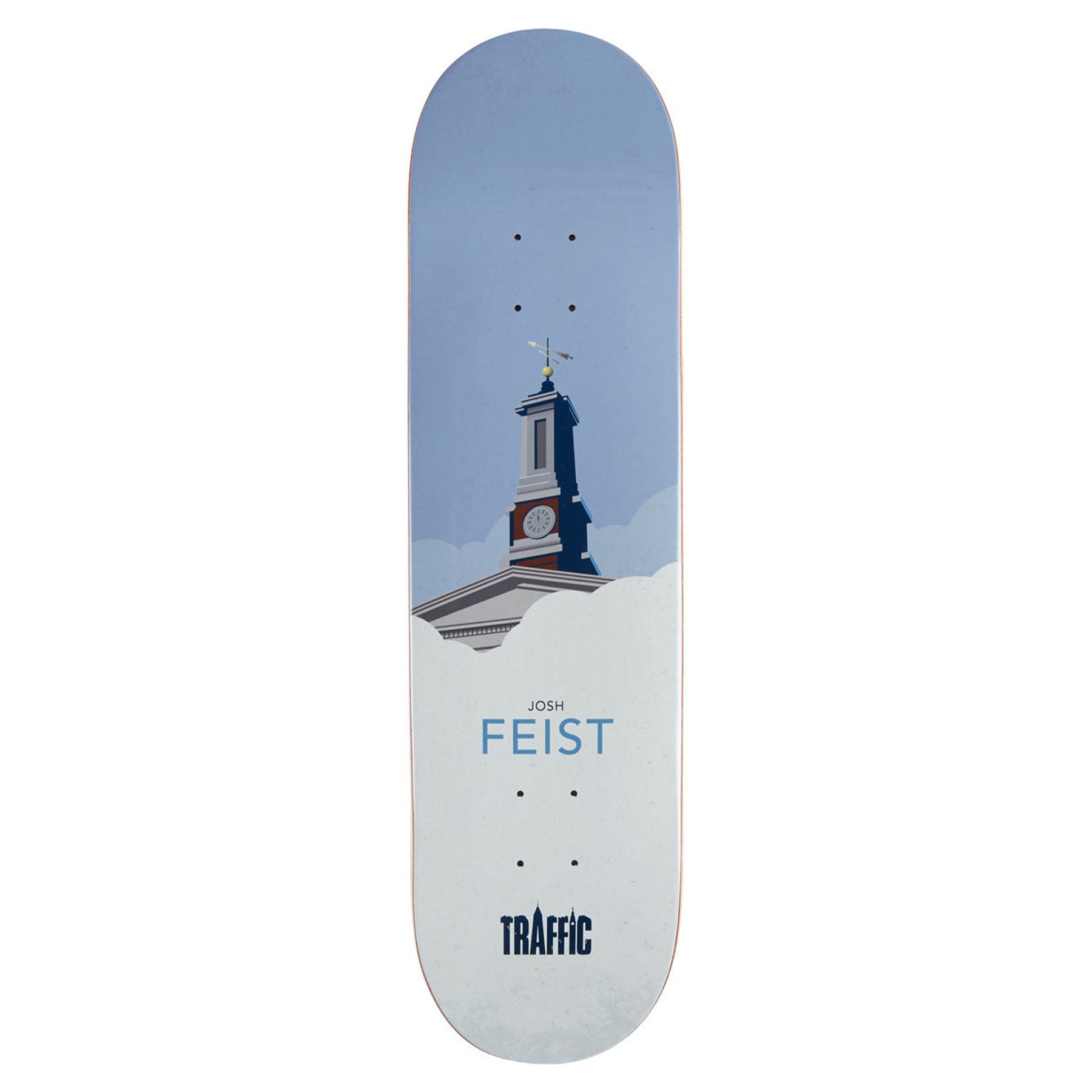 Traffic Josh Feist Cloud City Deck 8.38" - Orchard Skateshop