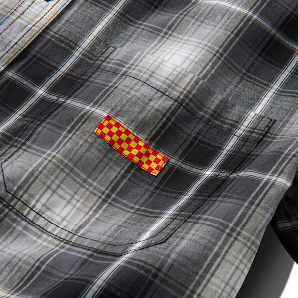 Vans Andrew Allen VCU SS Button Up Black - Orchard Skateshop