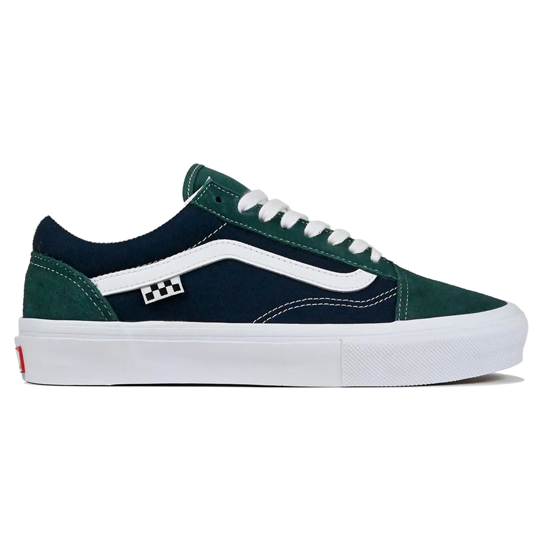 Vans Skate Old Skool Tartan Green/Blue - Orchard Skateshop