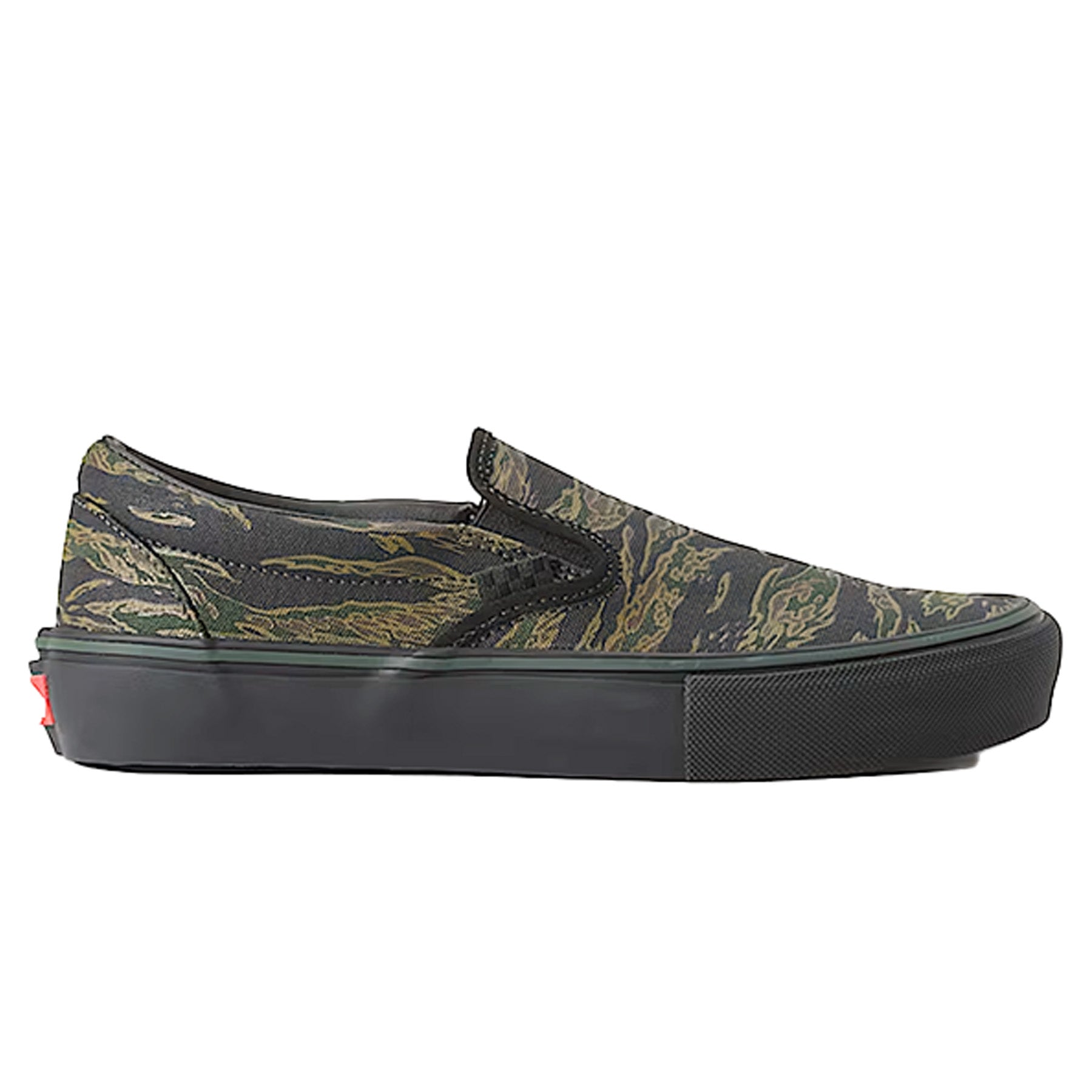 Vans Skate Slip On Tiger Camo Green/Black - Orchard Skateshop