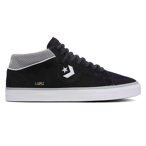Converse CONS Louie Lopez Pro Mid Black/Ash Stone - Orchard Skateshop